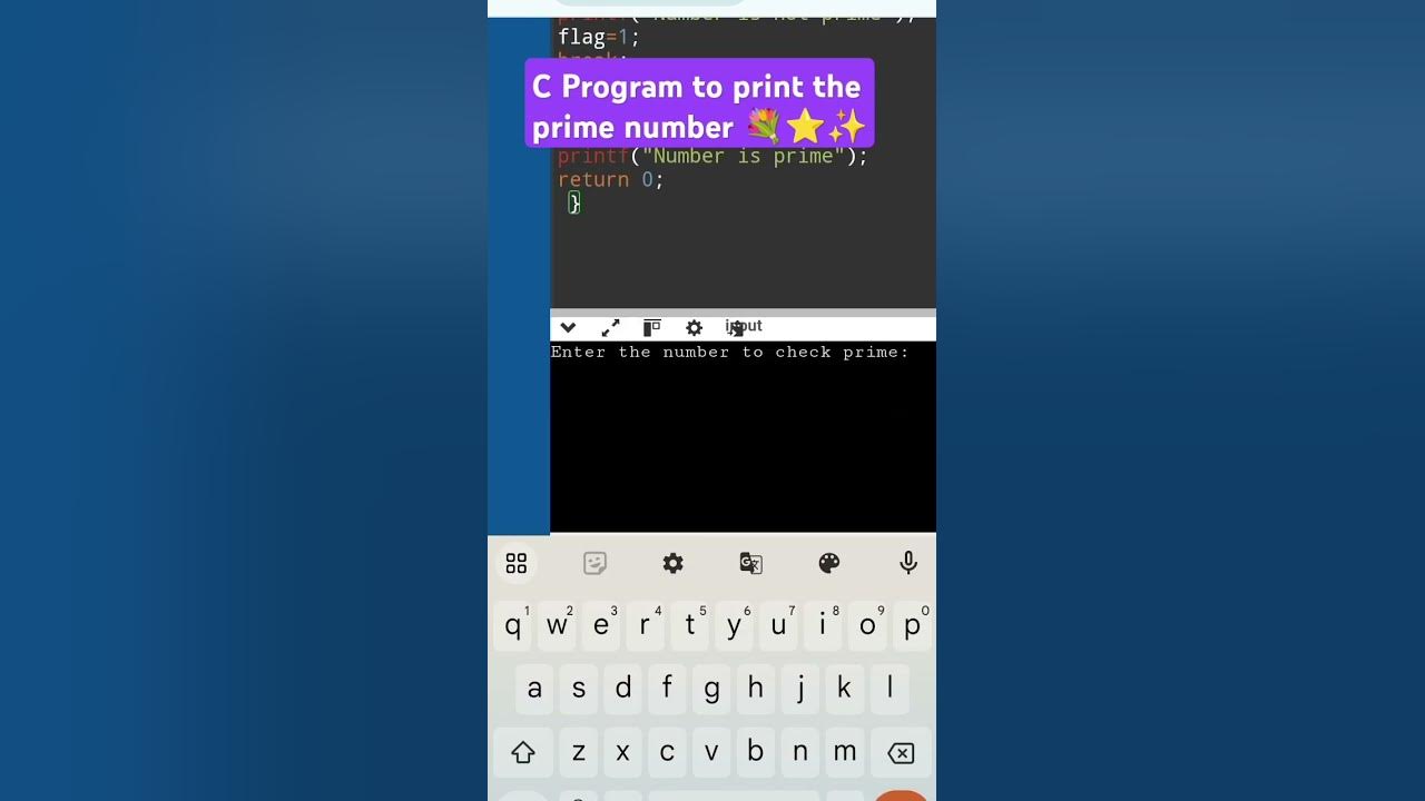 C Program To Print The Prime Number Coding Code Programminglanguage Codecodingcprogramming