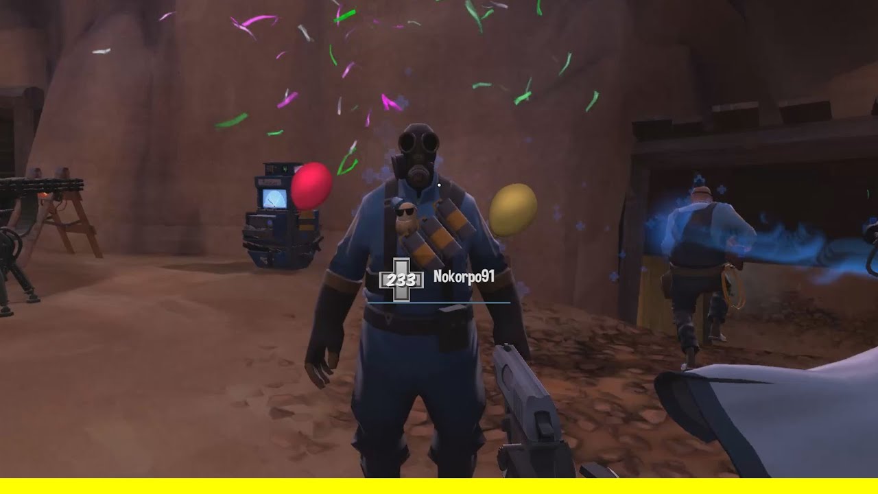 Team Fortress 2 Engineer Gameplay tf2 Birthday! (Battle Engie) - YouTube