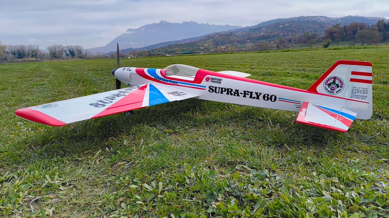 Supra Fly 60 Maiden...Hanno Prettner F3a Plane with T-Motor AM670 - YouTube