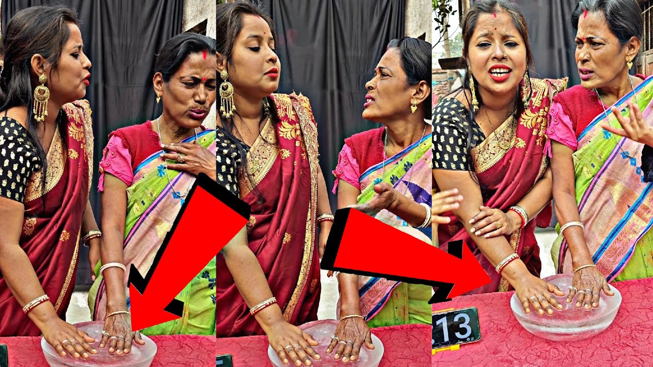 Keeping hands on Ice Challenge - YouTube