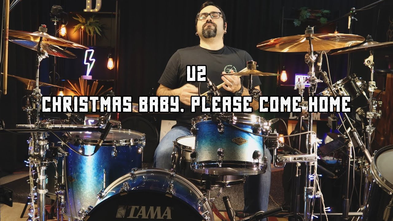 U2 - Christmas Baby, Please Come Home Drum Cover - YouTube