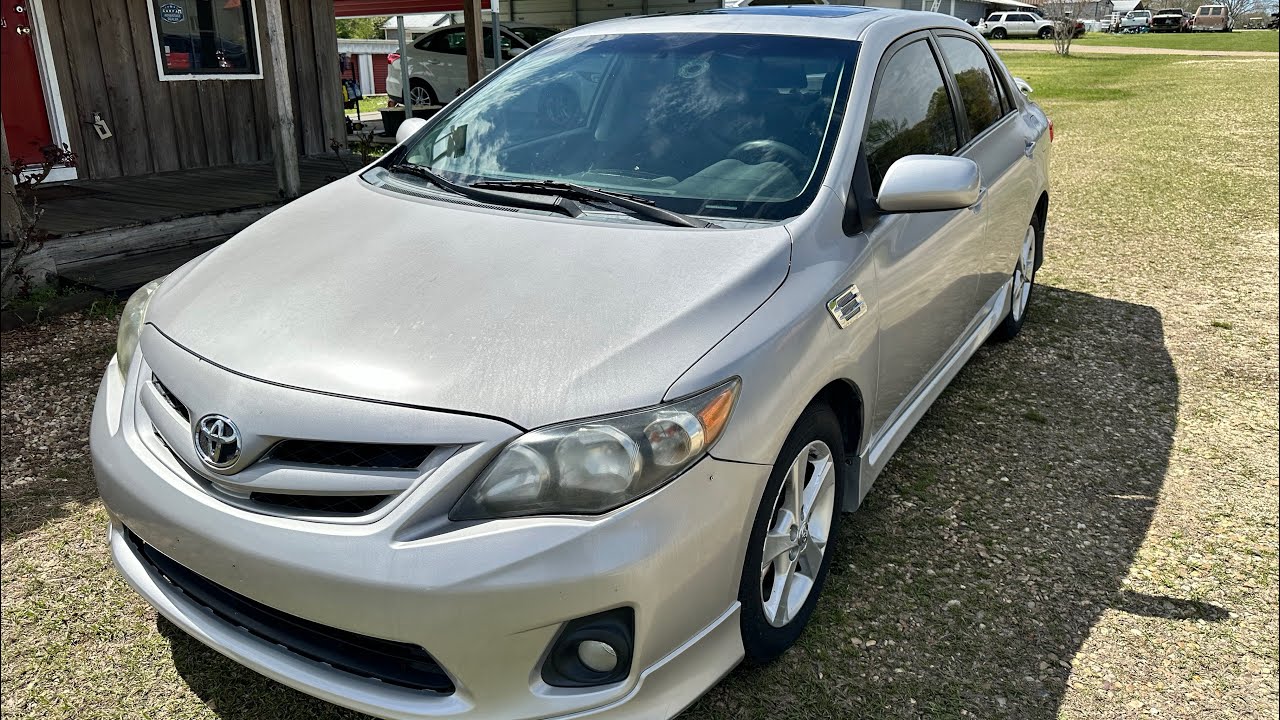 2011 Toyota Corolla S - YouTube