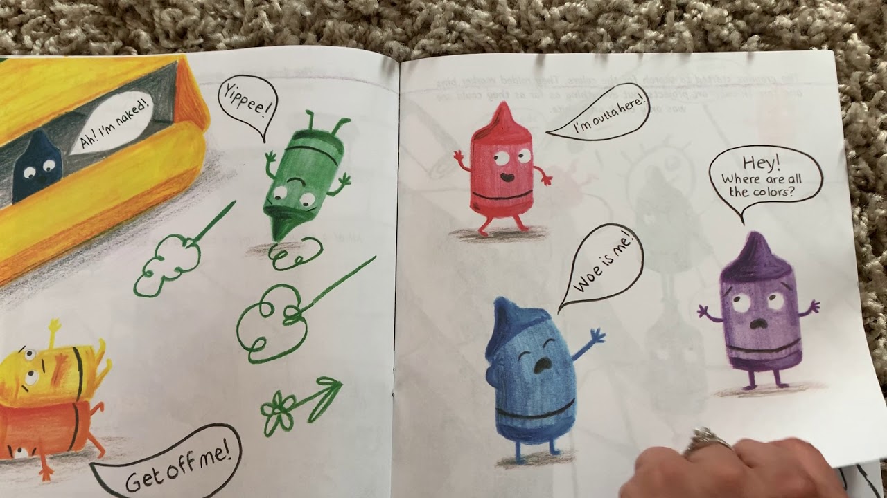 How The Crayons Saved the Rainbow - YouTube