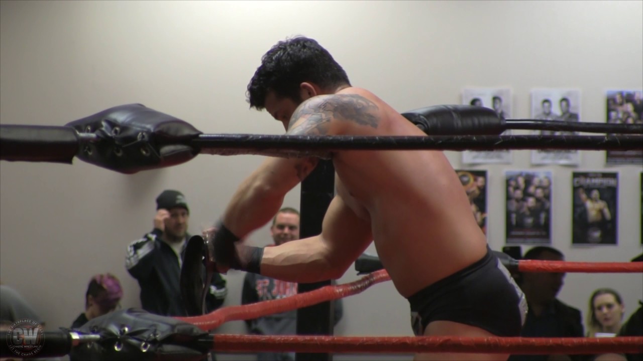Mike Verna rechristens the CW New England Championship! - YouTube