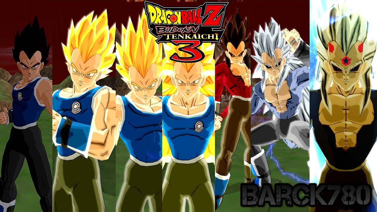 Vegeta Absalon/DBZ BT3/Mods - YouTube