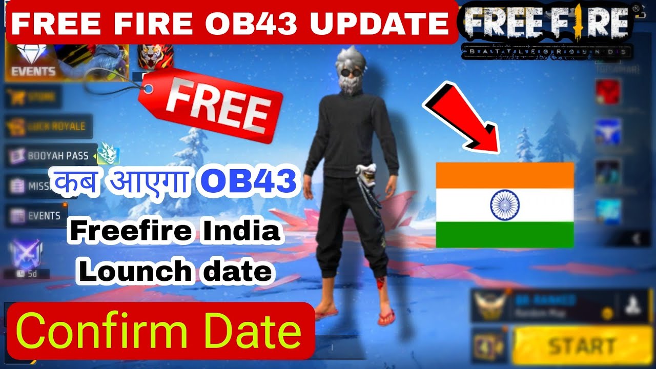 ob43 update confirm date | ob43 update Kab aayega | Free fire new event ...