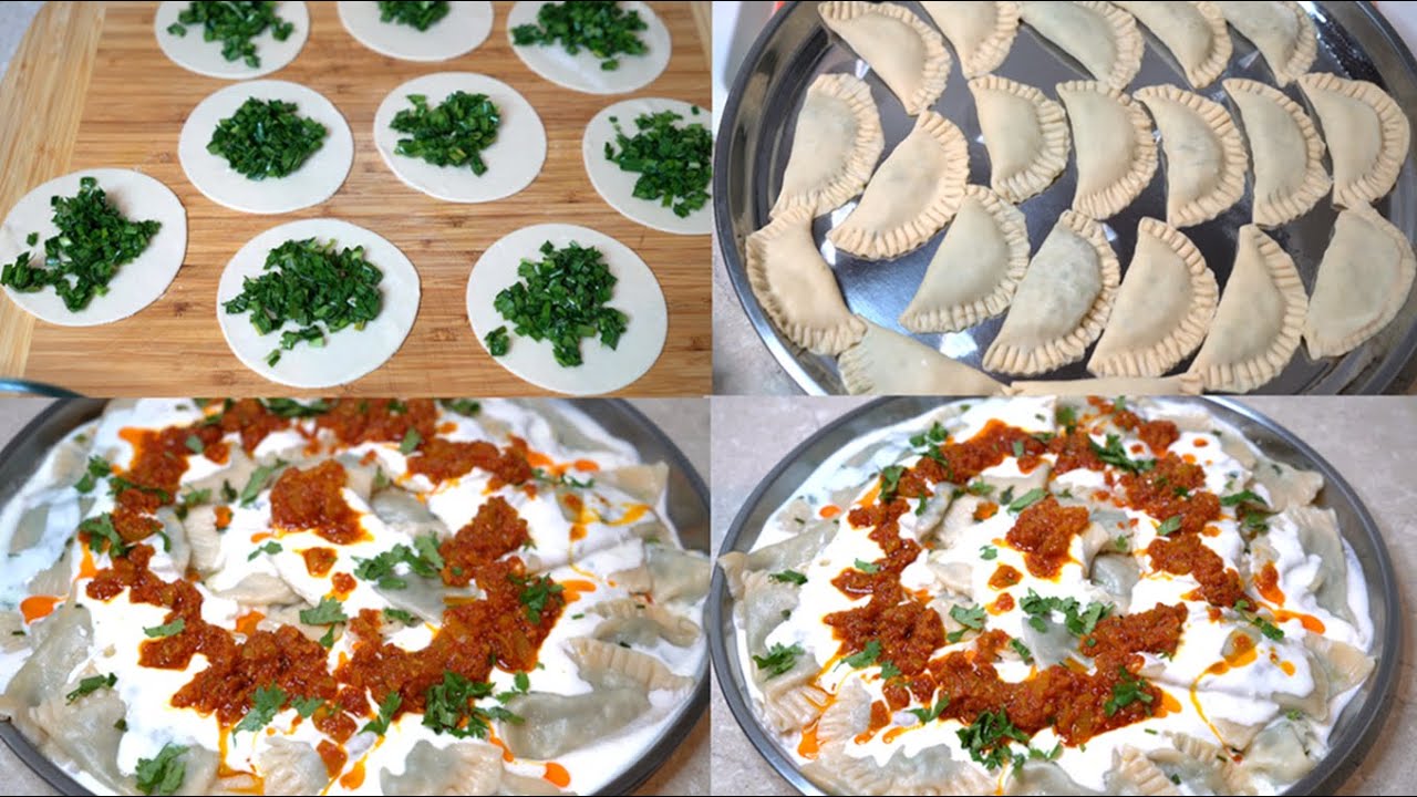 طرز تهیه آشک مزدار افغانی/ Delicious Ashak Afghani Recipe - YouTube