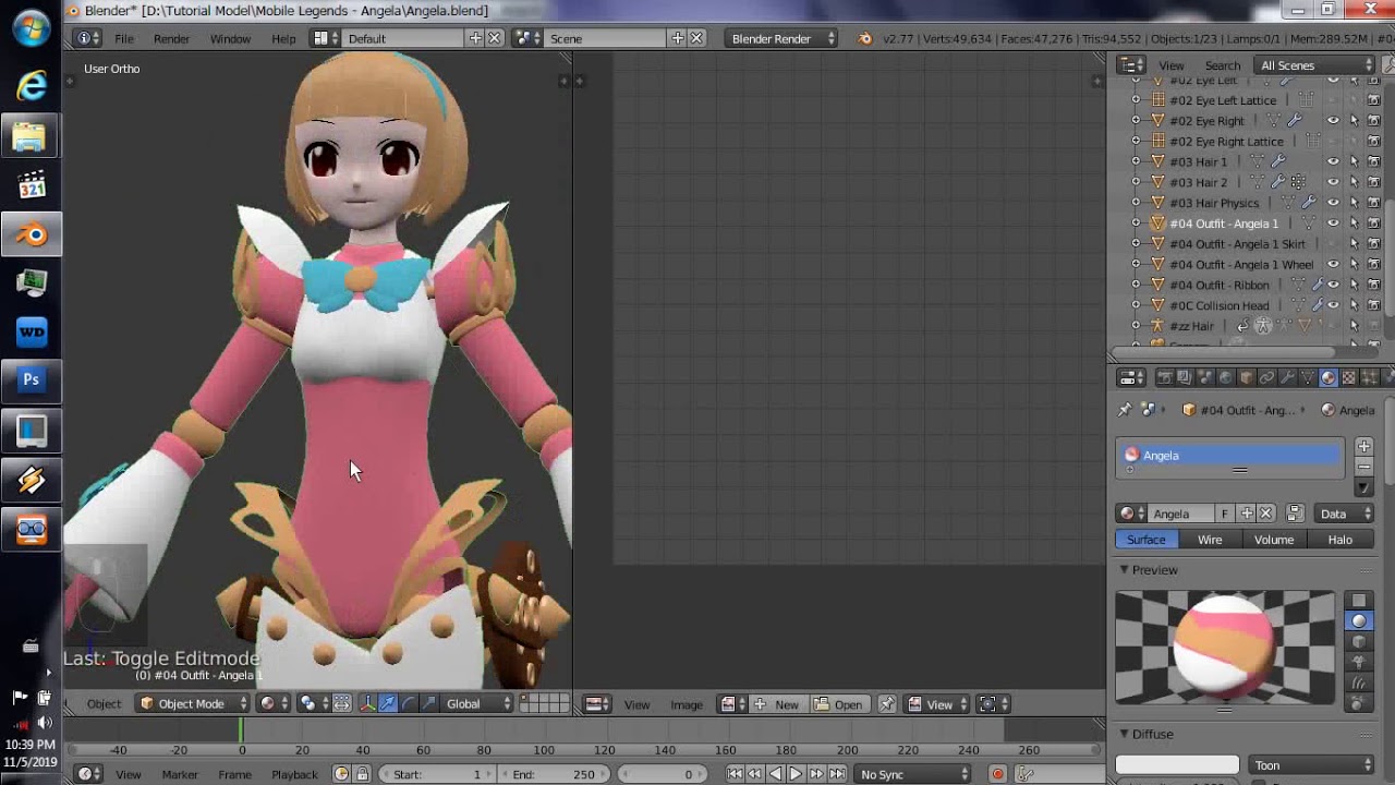 Angela Fan Art - Chapter 06 - YouTube