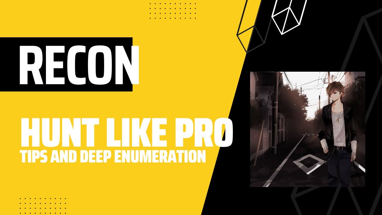 Deep Recon - with awesome tips to find P1 and easy hunting - YouTube