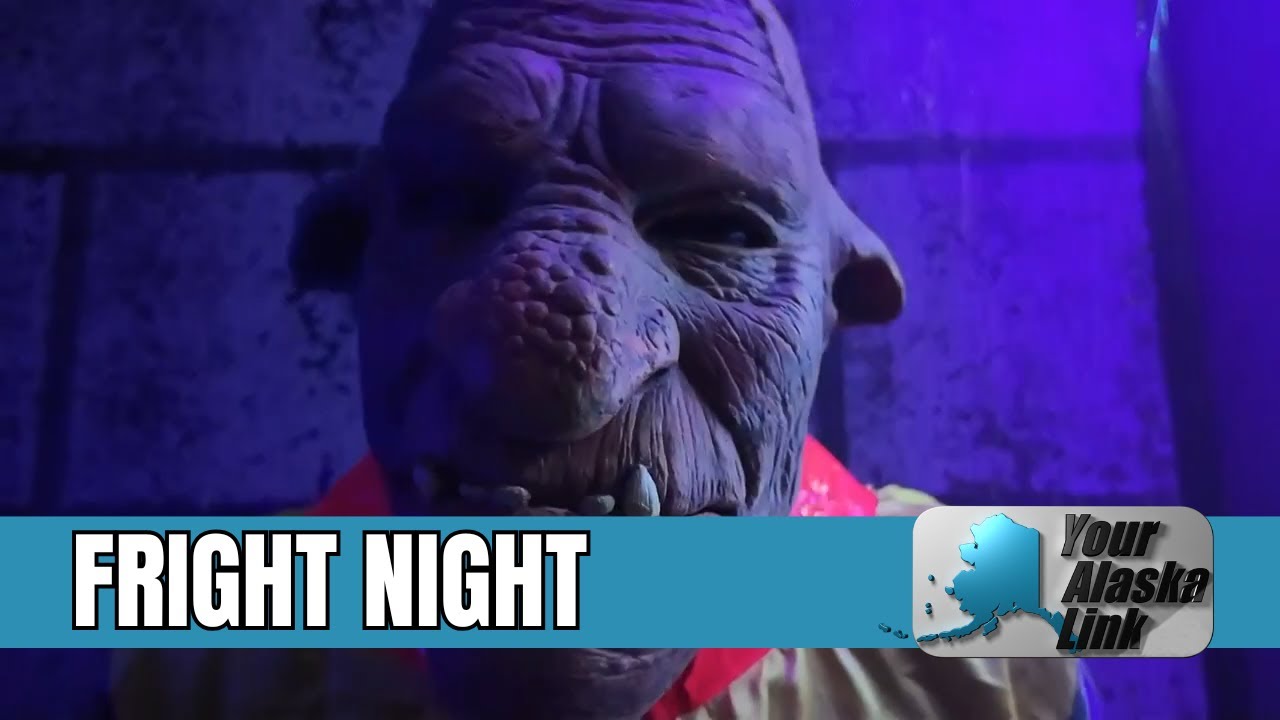 Your Alaska Link Walks Through Fright Night Haunted House - YouTube