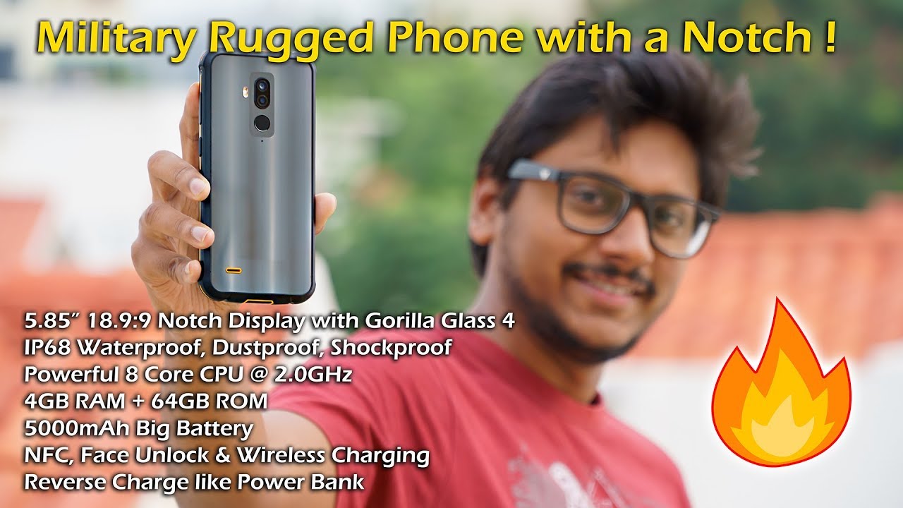World's First Military Rugged Phone with a Notch... - YouTube