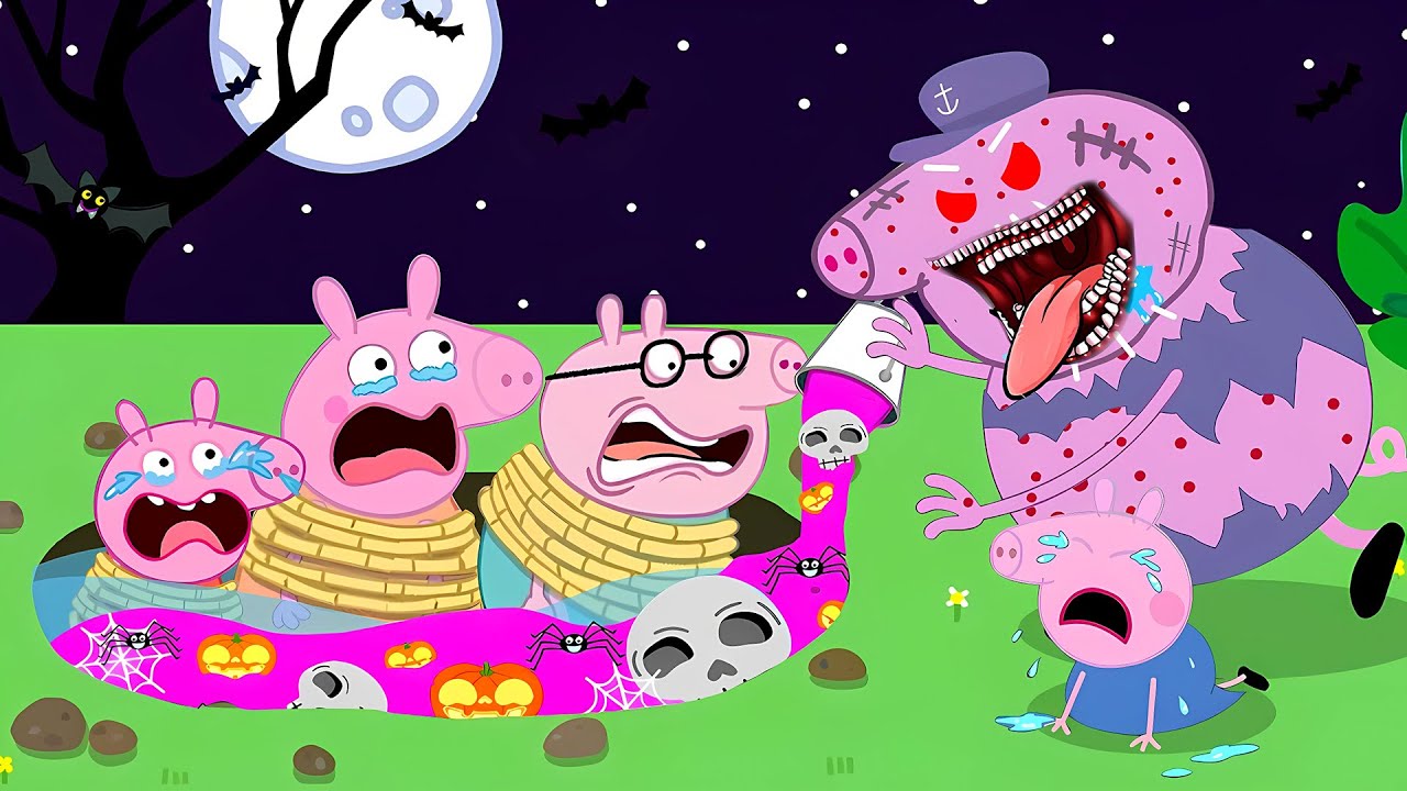 Zombie Apocalypse, Peppa Pig’s Nightmare: The Zombie Invasion! | Peppa ...