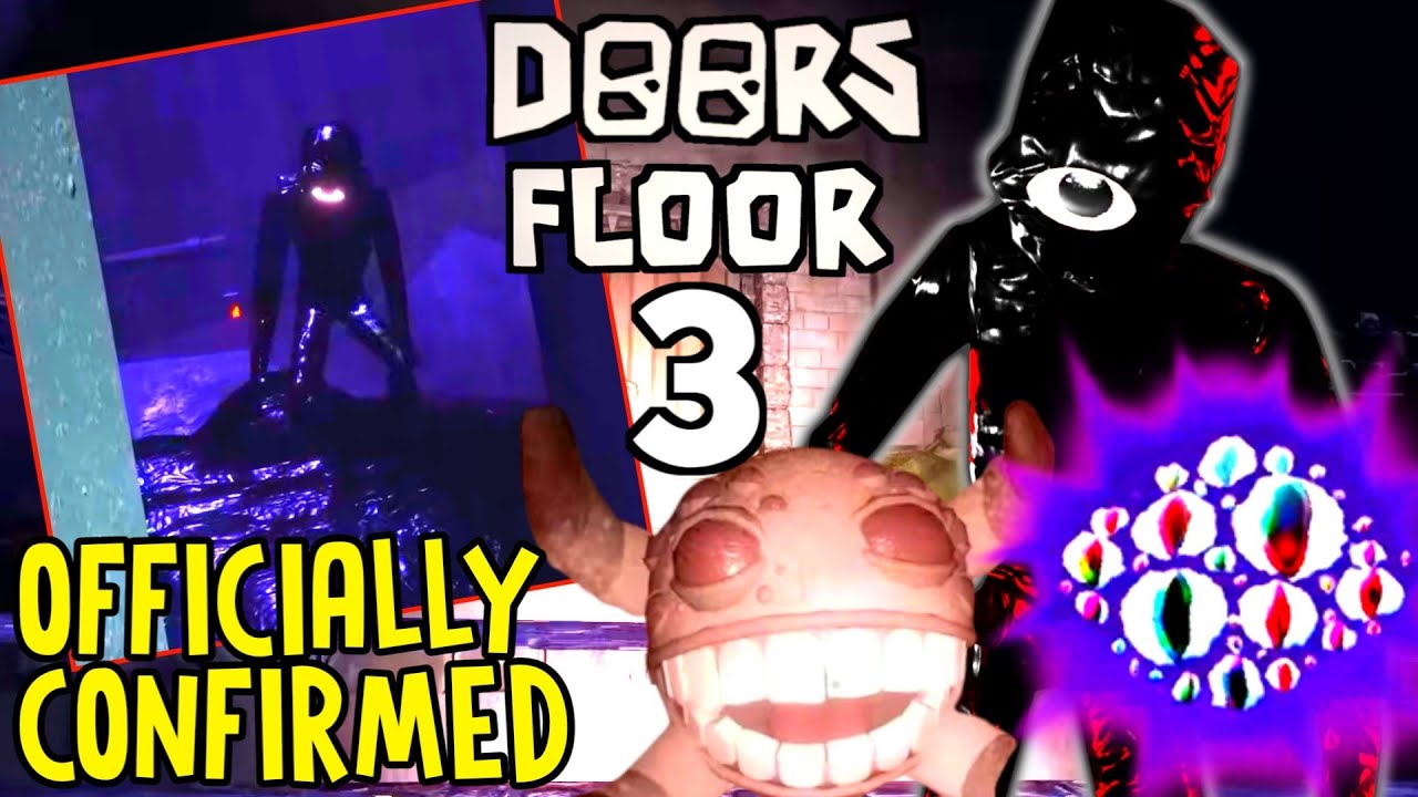DOORS 3 CONFIRMED OFFICIALLY 🥳 FIRST OFFICIAL CHARACTER and OFFICIAL ...