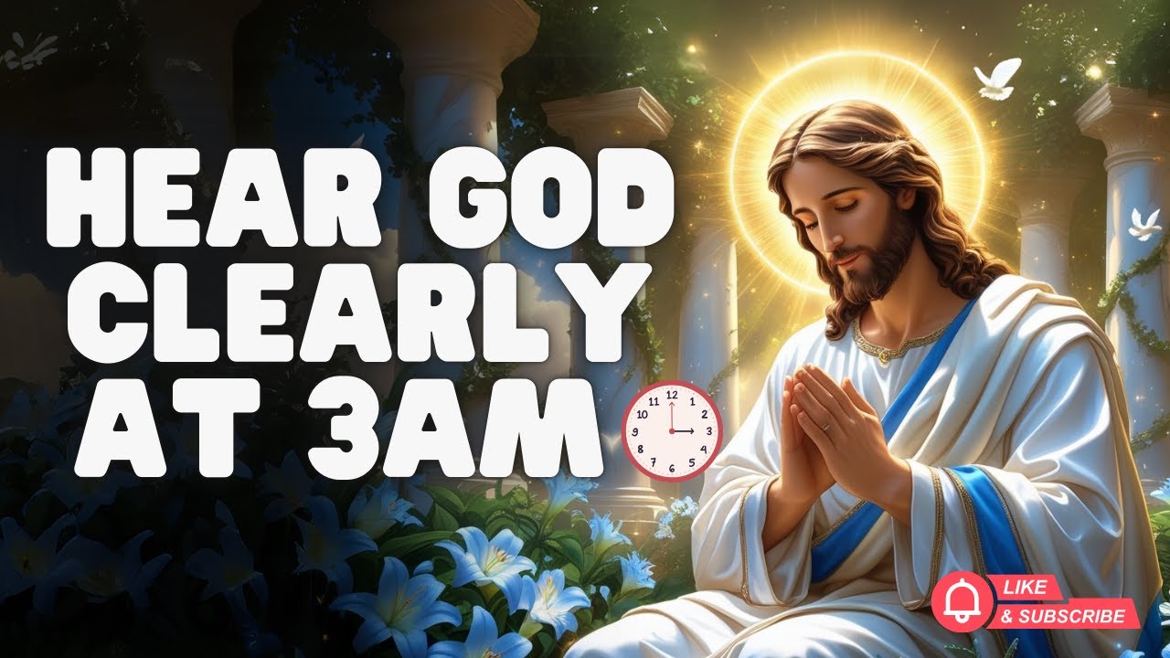 Pray This When You Wake Up At 3am | Hear God Clearly in the Quiet Hour ...