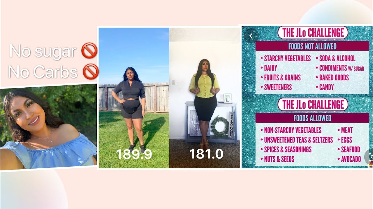 Weight loss 9 pounds with JLO’s 10 day challenge no carbs no sugar ...