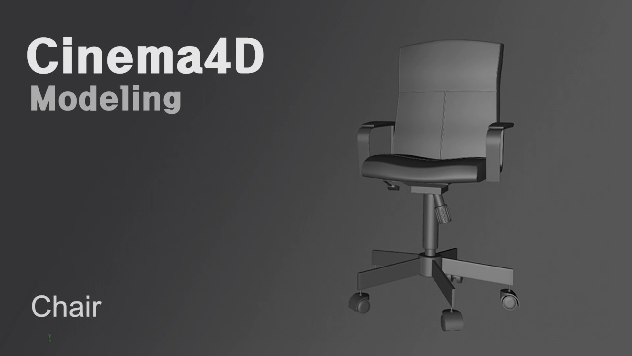 [Cinema4D] Modeling - Chair (Part 02) - YouTube