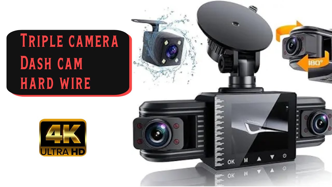 4K Dash cam with hard wire | what is hard wire and how it's work ...