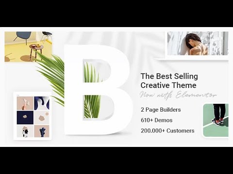 Bridge Creative Elementor and WooCommerce WordPress Theme - YouTube