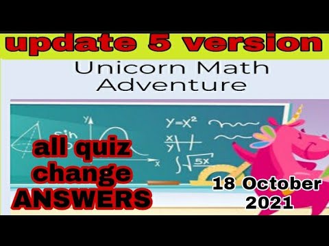 UNICORN MATH ADVENTURE QUIZ ANSWERS 100%|earn 16 Rbx| Quizfacts - YouTube