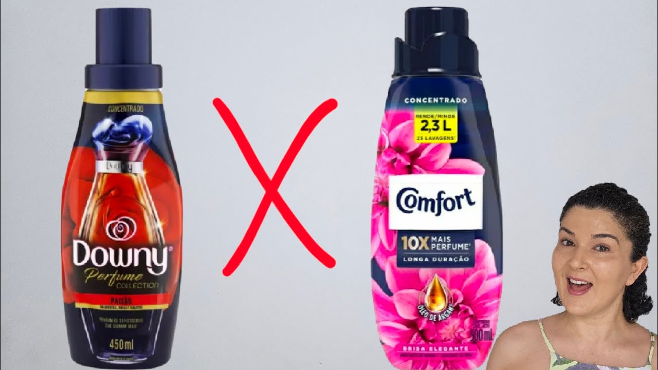 Downy X Comfort QUAL O MELHOR ? 😲 - YouTube