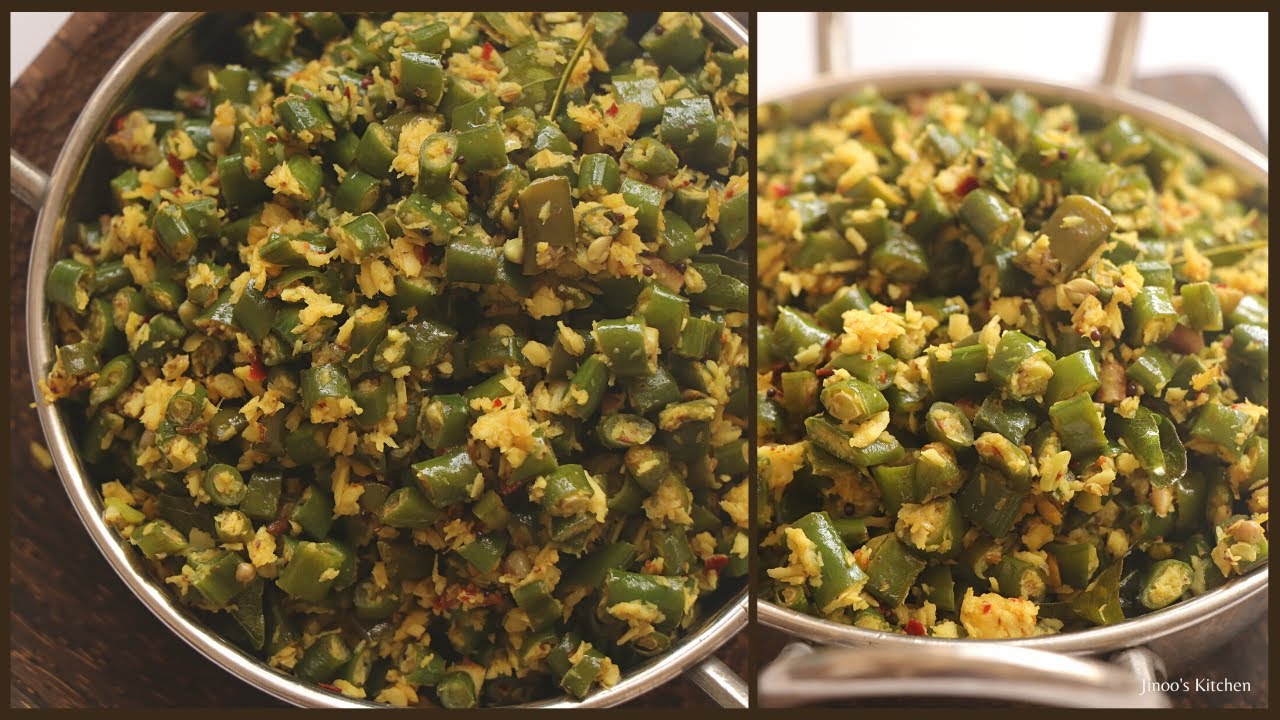 Payar Thoran | Achinga payaru - Karamani Poriyal | Thattai kai Poriyal ...