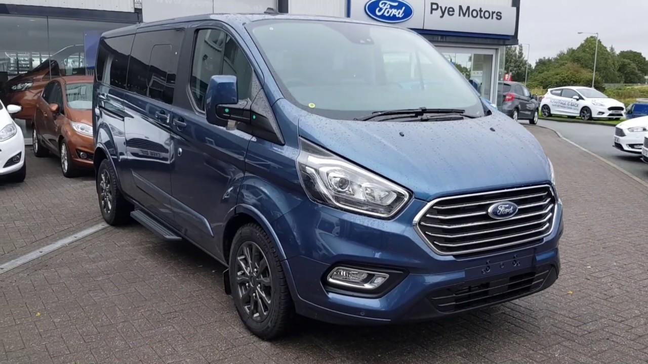 Tourneo Custom Titanium Automatic 185PS Chrome Blue - YouTube