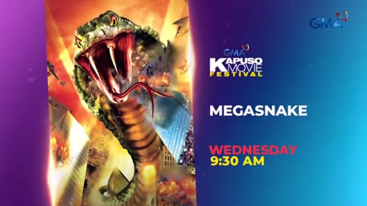 GMA - Kapuso Movie Festival: Mega Snake (2007) movie promo [26-AUG-2025 ...