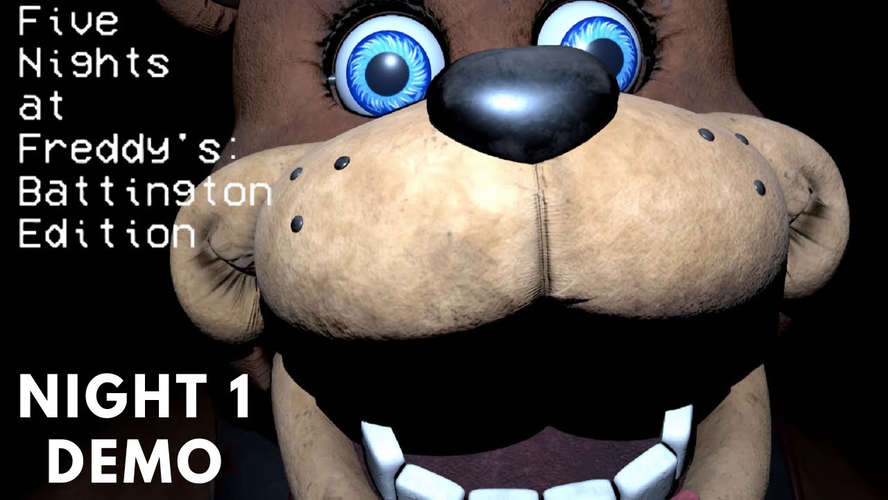 Five Night at Freddy's: Battington Edition | (Night 1 Demo) - YouTube