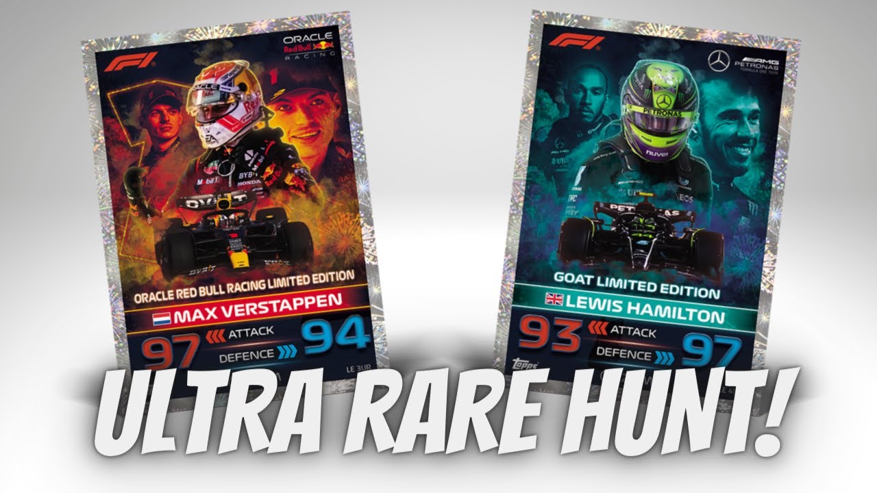 HUNTING FOR ULTRA RARE LIMITED EDITIONS! TOPPS F1 TURBO ATTAX 2023 ...