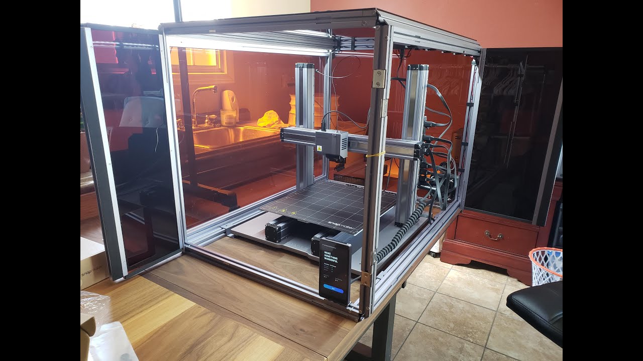 Time-lapse: Snapmaker 2.0 A350 and Enclosure Assembly - YouTube