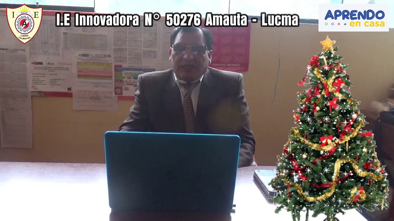 Feliz Navidad y Prospero Año Nuevo 2021 - I.E N° 50276 Amauta - Lucma ...