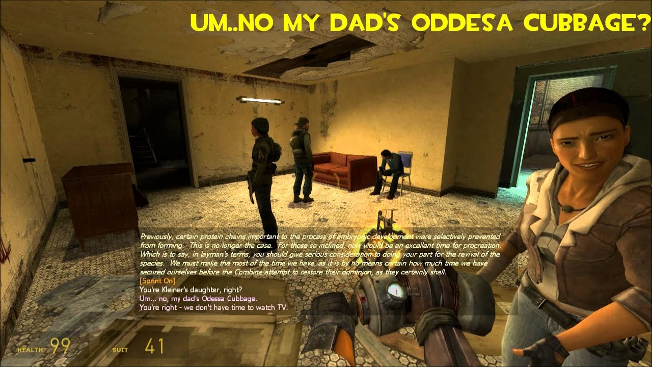 Half-Life 2 Episode 1 - Interesting Easter Egg - YouTube