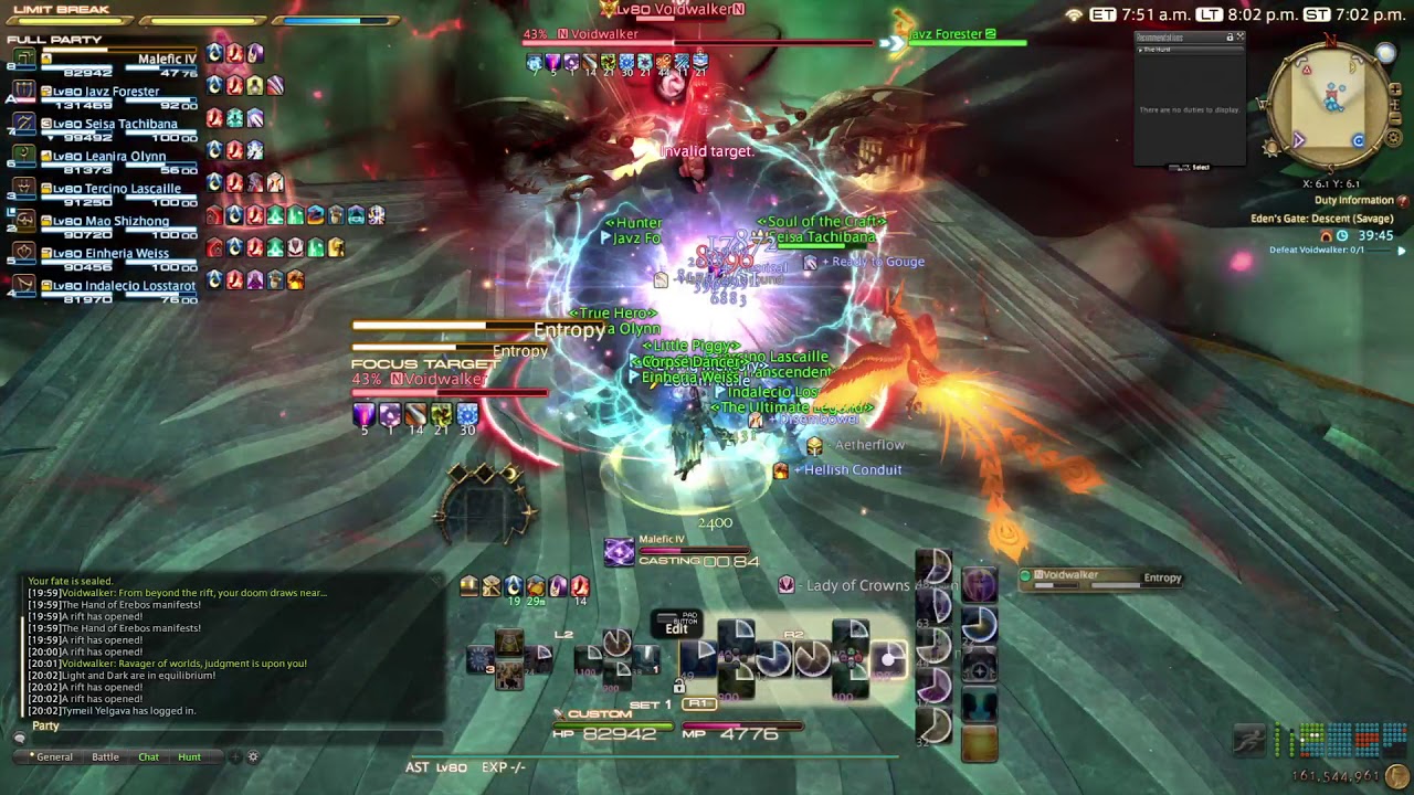 Final Fantasy XIV: ShadowBringers E2s Clear - AST POV - YouTube