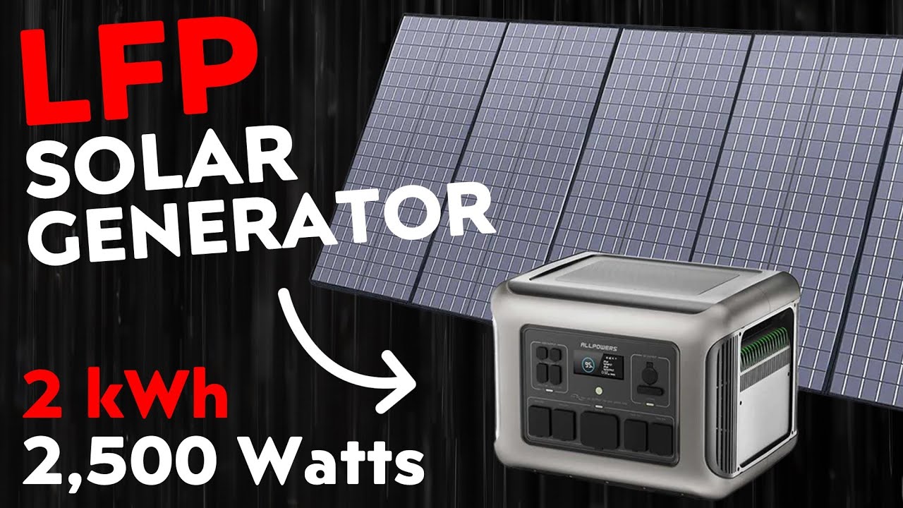 BIG POWER small price - ALLPOWERS R2500 Solar Generator Kit Review ...