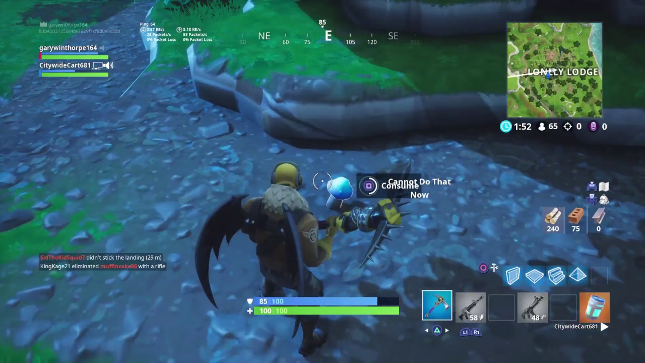 Doing a skybridge live fortnite battle royale - YouTube