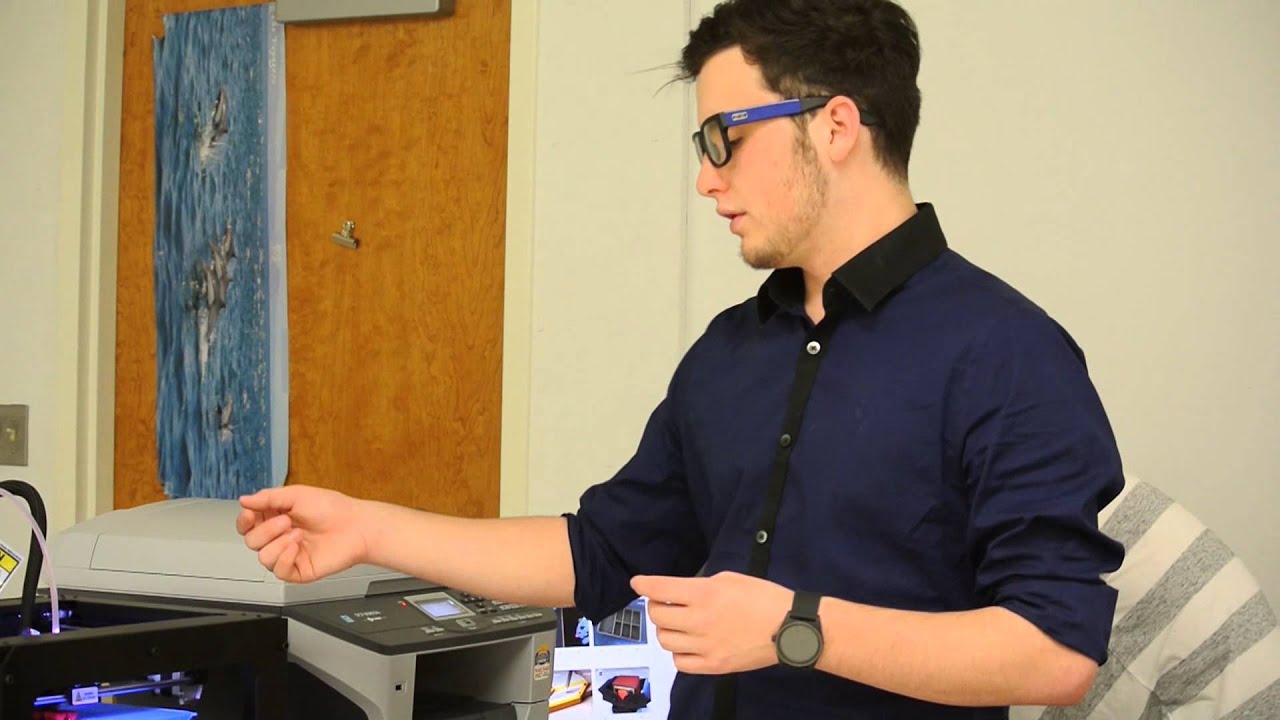 3-D Printing At SHS - YouTube