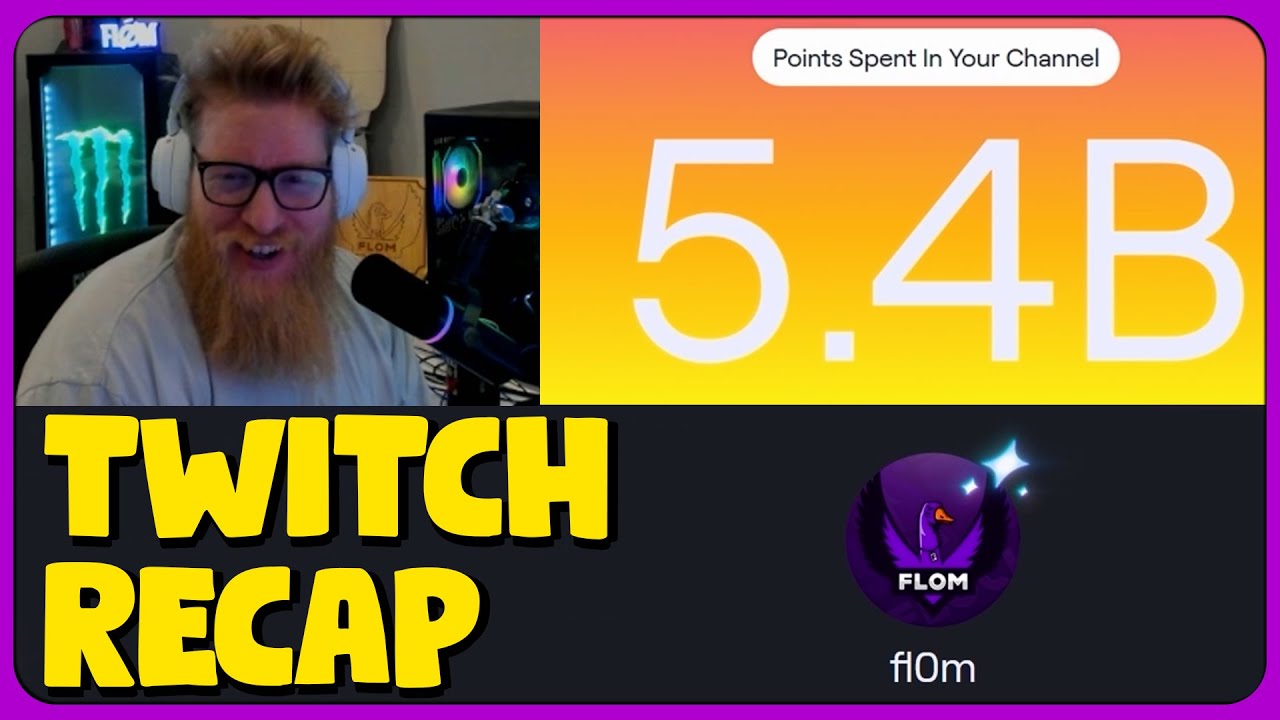 fl0m Reacts to Twitch Recap 2024 - YouTube