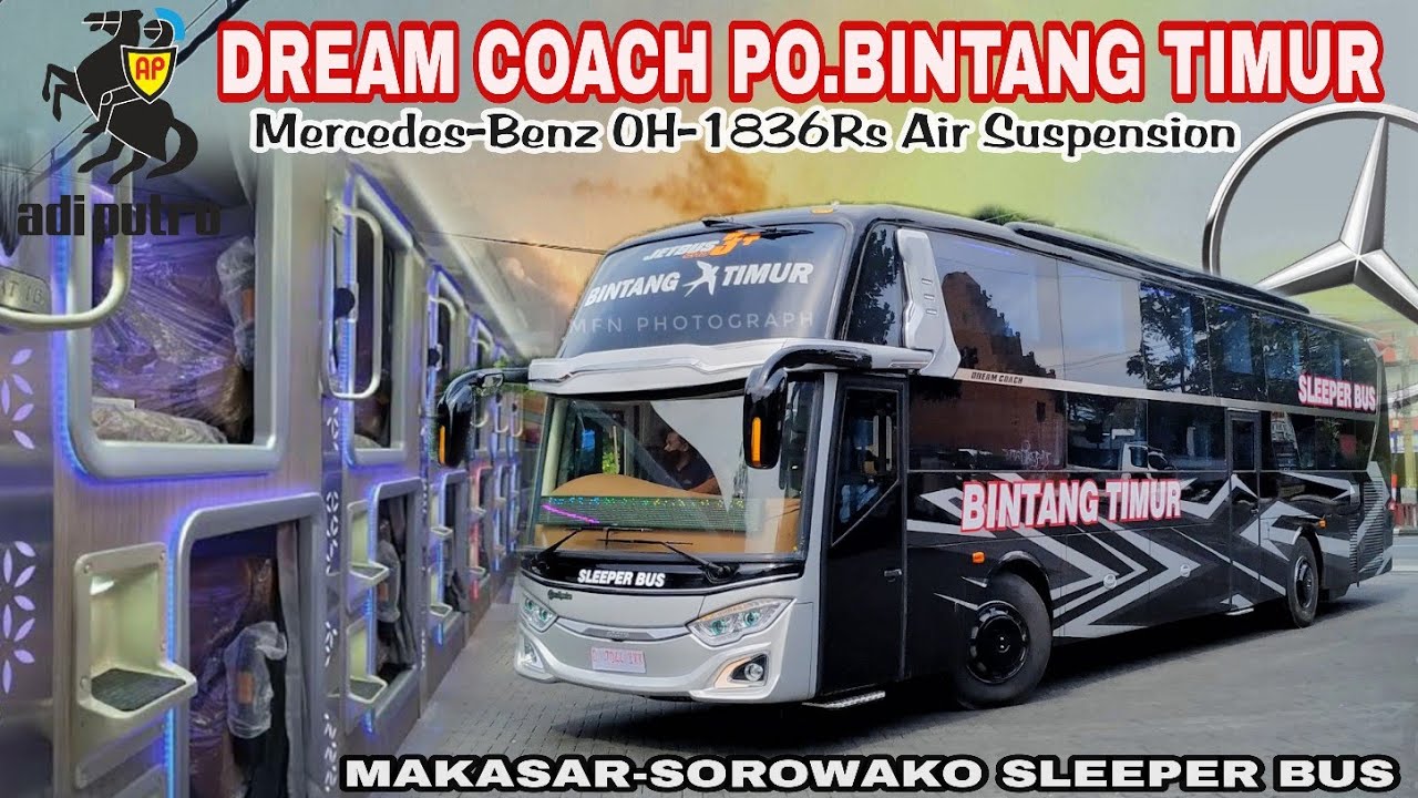 PERSIAPAN RILIS 8 UNIT SLEEPER BUS PO.BINTANG TIMUR‼️DREAM COACH ...