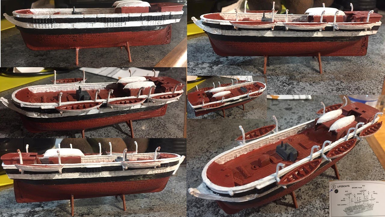 Whaling Ship Model - Step Two in the Build Process (Part3) - YouTube