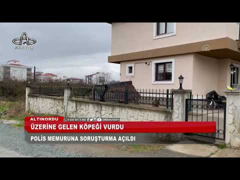 Ordu’da polis memuru, üzerine gelen köpeği vurdu