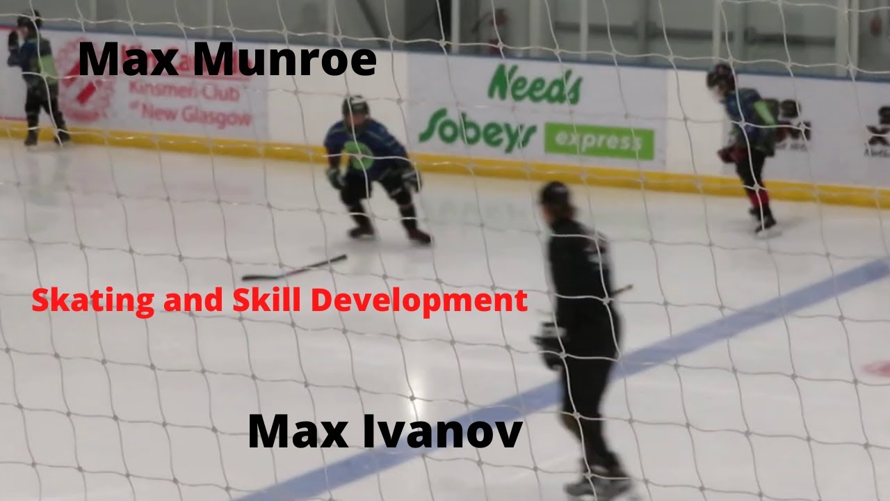 Seven year-old Canadian Hockey Player training with Max Ivanov. - YouTube