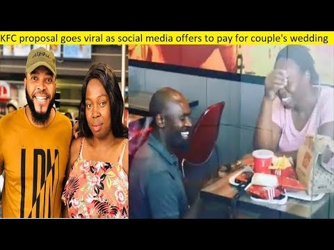 KFC proposal goes viral as social media offers to pay for couple's ...