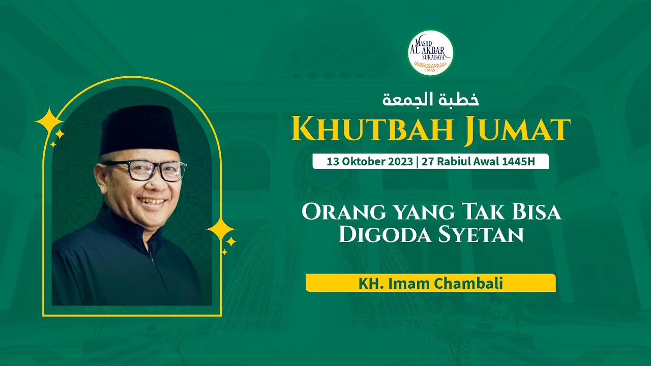 ORANG YANG TAK BISA DIGODA SYETAN - KH. Imam Chambali - YouTube