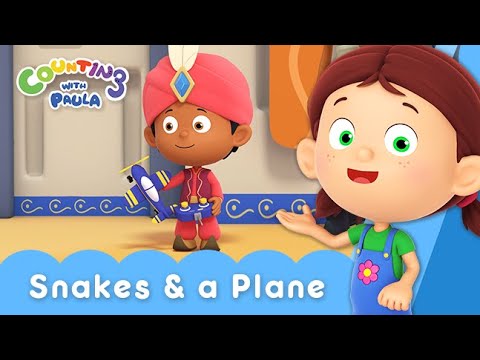 Lets fly this TOY AIRPLANE together! ️ | Kids Cartoon | Counting with ...