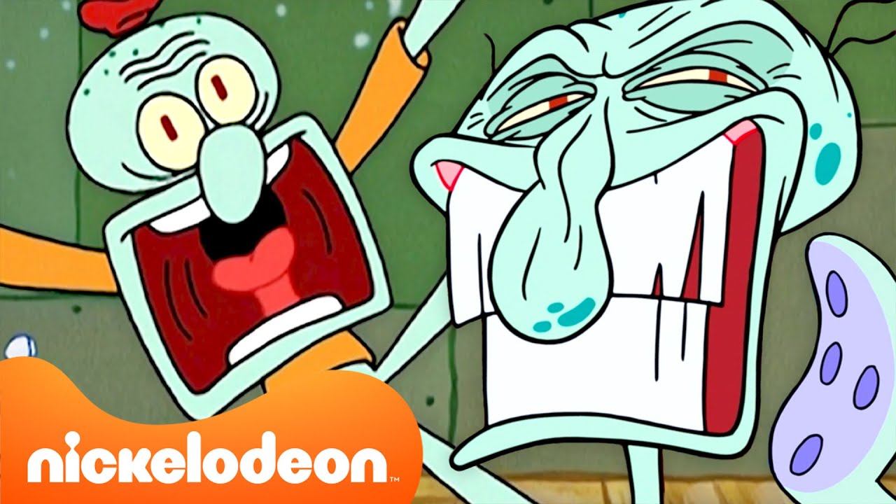spongebobSpongeBob | Octo Gedraagt Zich Raar voor 30 Minuten Achtereen ...