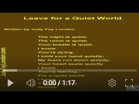 Leave for a quiet world (a poem) #poem #poetry #lifepoem #lifepoetry # ...