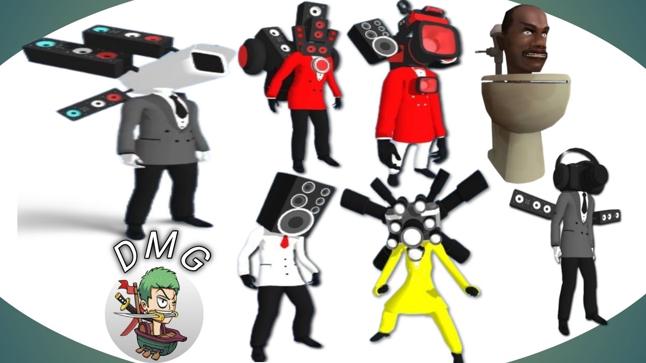 Skibidi Toilet Monster - Titan Cameraman Multiverse vs Master Skibidi ...