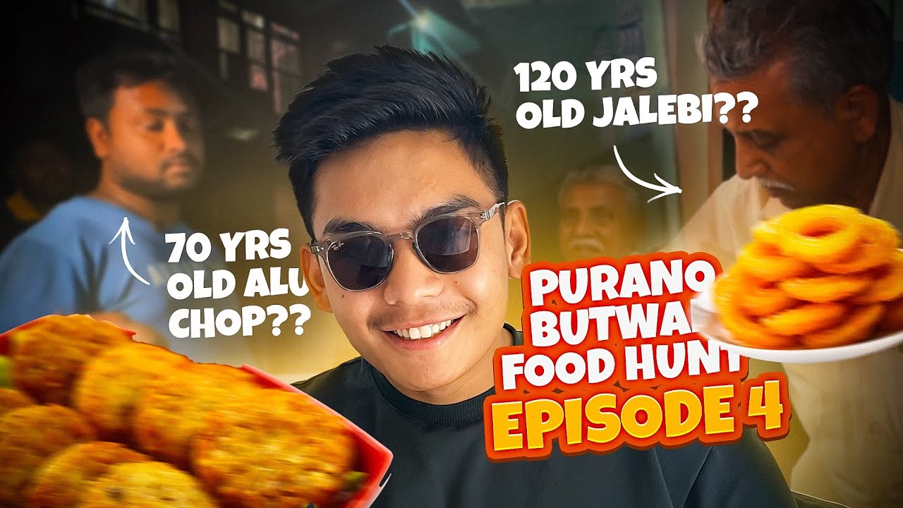 Purano Butwal Food Hunt | Ft. 121-Year-Old Jerry Shop & 75-Year-Old Alu ...