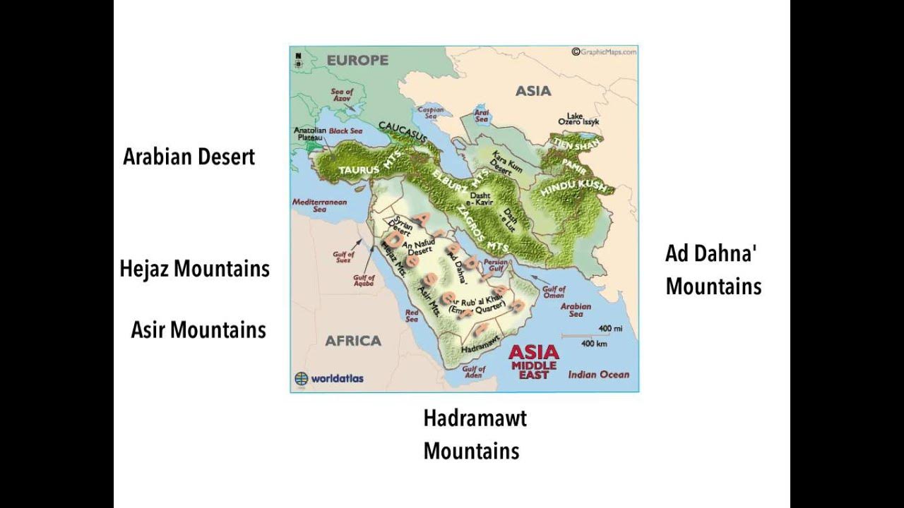 The Arabian Peninsula's Great Geography - YouTube