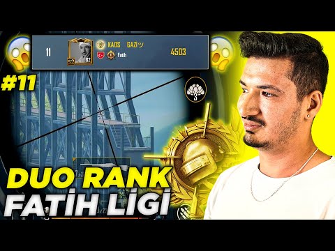 DUO RANK FATİH LİGİNDE YARGI DAĞITIYORUZ !! | PUBG MOBİLE